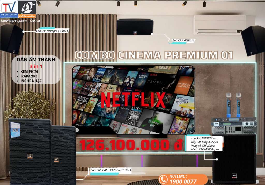 Combo Cinema Premium 01 - Tân Việt Group
