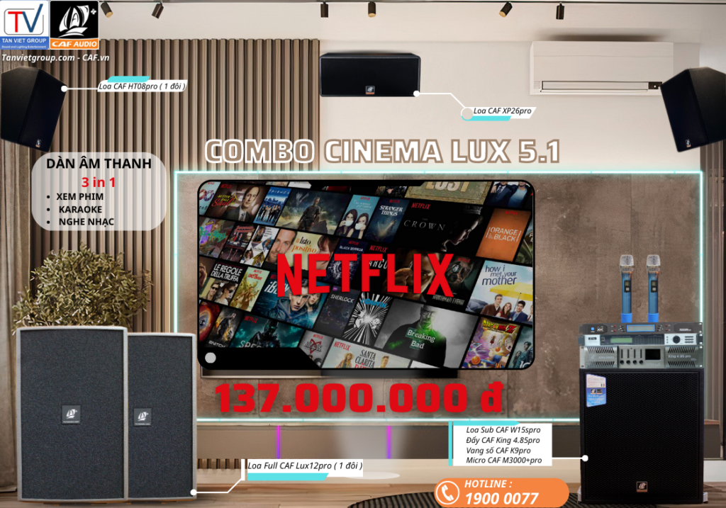 Combo Cinema Premium 01 - Tân Việt Group