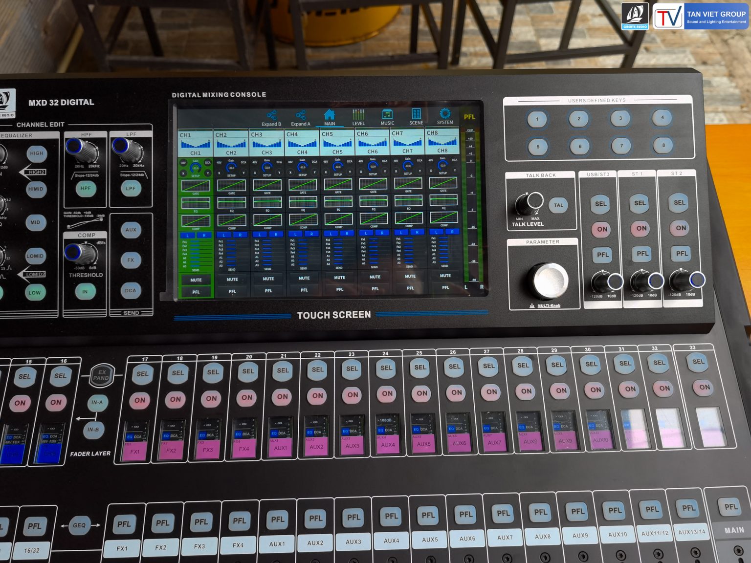 Mixer MXD 32 (Mixer Digital) - Tân Việt Group
